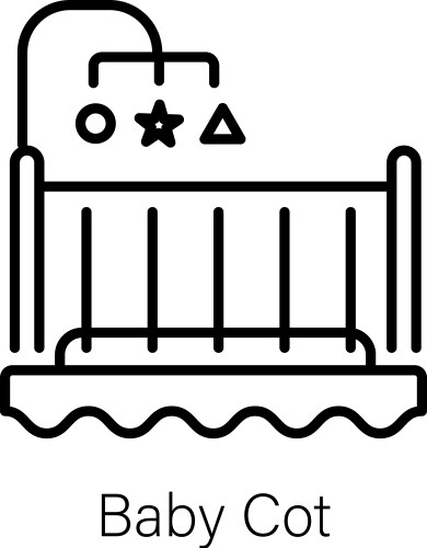 Cot Outline Vector Images (over 1,600)