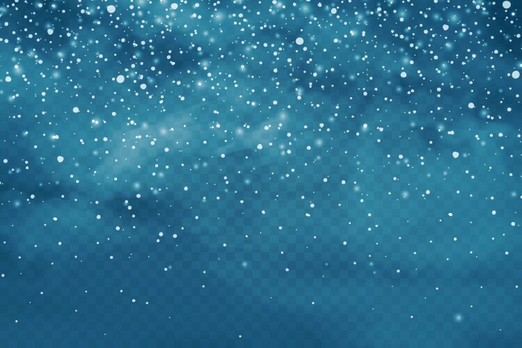 Falling snow overlay background Royalty Free Vector Image