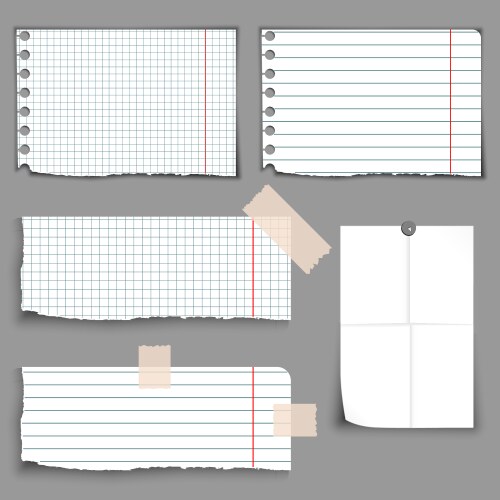 Collage banner modern trendy retro style Vector Image