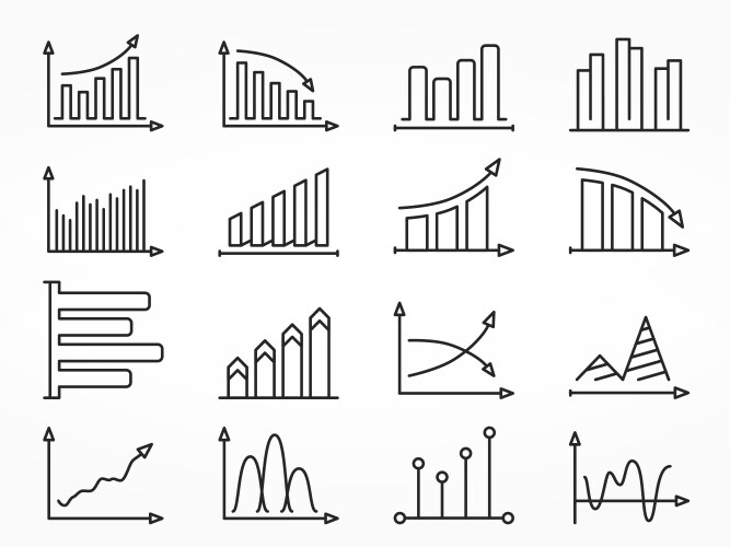 Line Graph Vector Images (over 220,000)