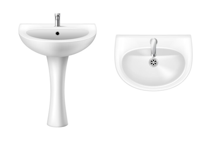 Bathroom Sink Top View Vector Images (over 200)