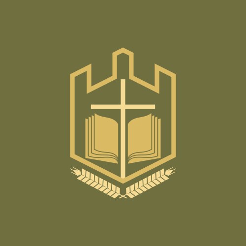 Holy bible symbol worship church psalm icon Vector Image