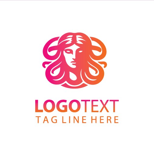 Medusa logo Royalty Free Vector Image - VectorStock