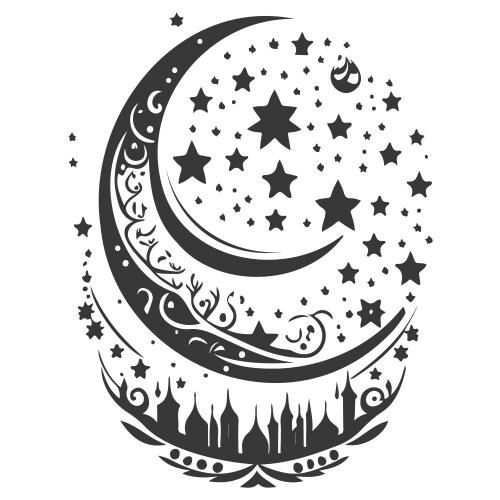 Islamic Moon Vector Images (over 70,000)