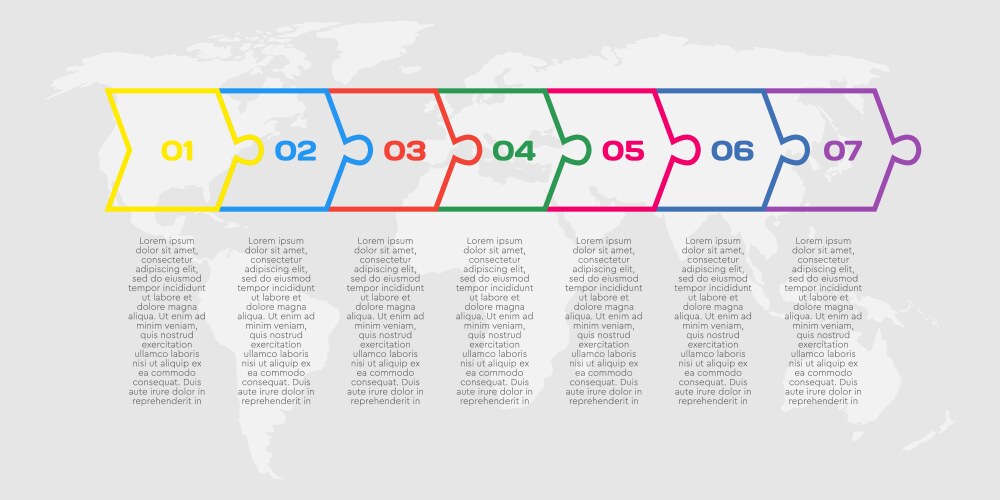 Infographic Seven Vector Images (over 5,800)