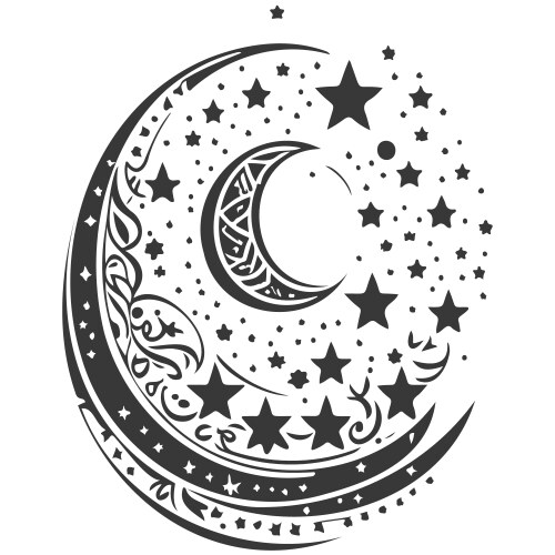Islamic Moon Vector Images (over 70,000)