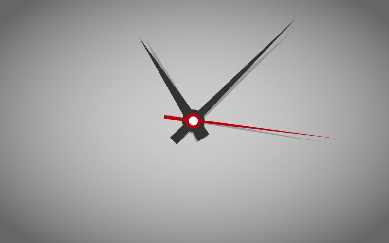Clock face set up your time Royalty Free Vector Image