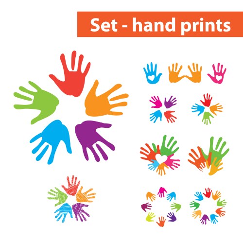 Colorful Hands Vector Images (over 810,000)