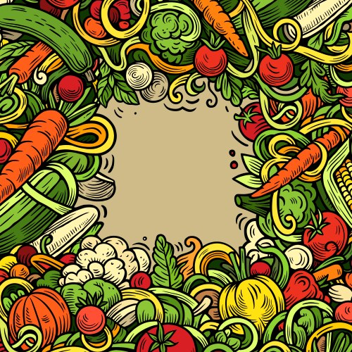 Border Vegetable Vector Images (over 10,000)