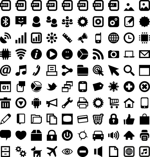 Education icons Royalty Free Vector Image - VectorStock