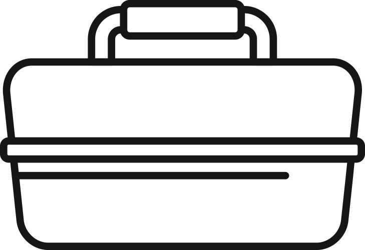Lunch Box Clip Art Outline