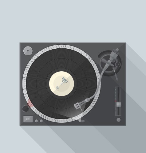 Turntable Royalty Free Vector Image - VectorStock