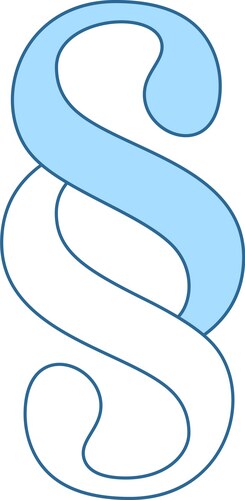 Paragraph symbol icon Royalty Free Vector Image