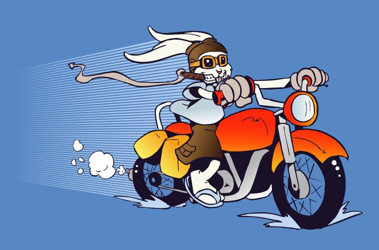 Motorcycle Rider Cartoon Vector Images (over 3,600)