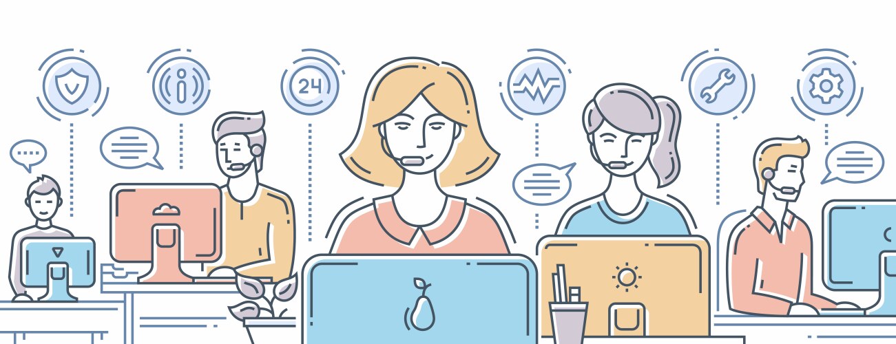 Helpdesk Banner Vector Images (over 1,100)