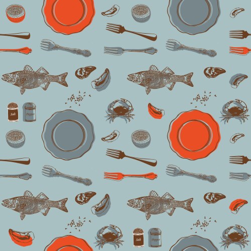 Seaside background Royalty Free Vector Image - VectorStock