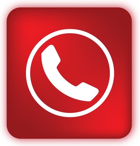phone number logo vector