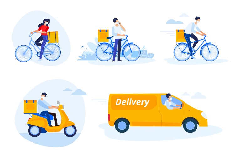 Delivery Vector Images (over 660,000)