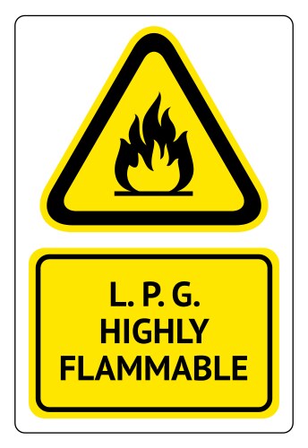 Flammable Logo Flammable Gas Sign Stock Illustrations – 15,867