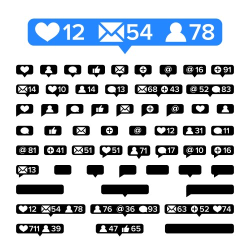 Instagram Bubble Vector Images (over 2,300)