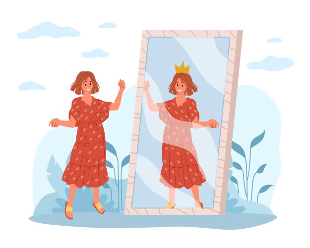 Self Esteem Cartoon Vector Images (over 1,300)