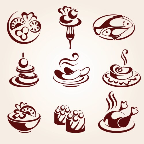 Glossy vegetable set Royalty Free Vector Image