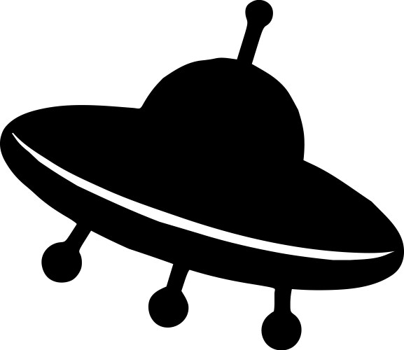 Alien Silhouette Vector Images (over 7,800)