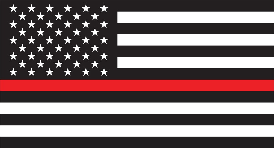 Thin Blue Line Flag Vector Images (over 1,400)