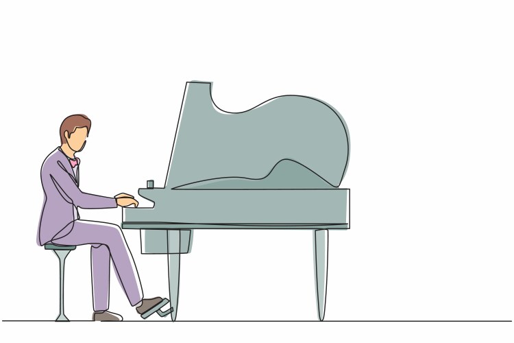 Piano Keyboard Line Drawing Vector Images (over 420)