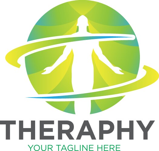 Care medicine logo designs Royalty Free Vector Image