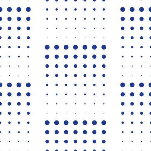 Dotted seamless patterns Royalty Free Vector Image
