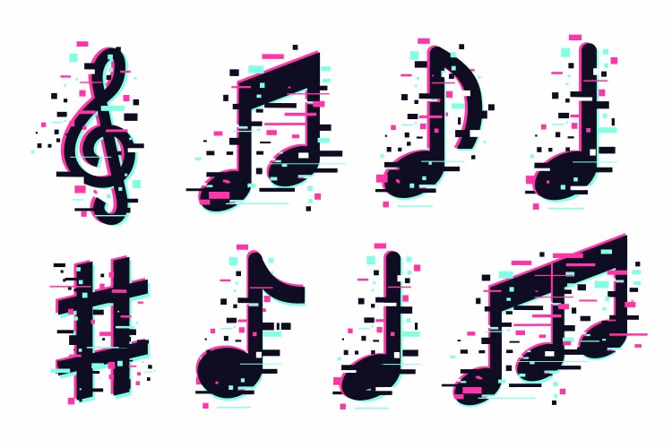 Vintage Musical Notes Vector Images (over 9,400)