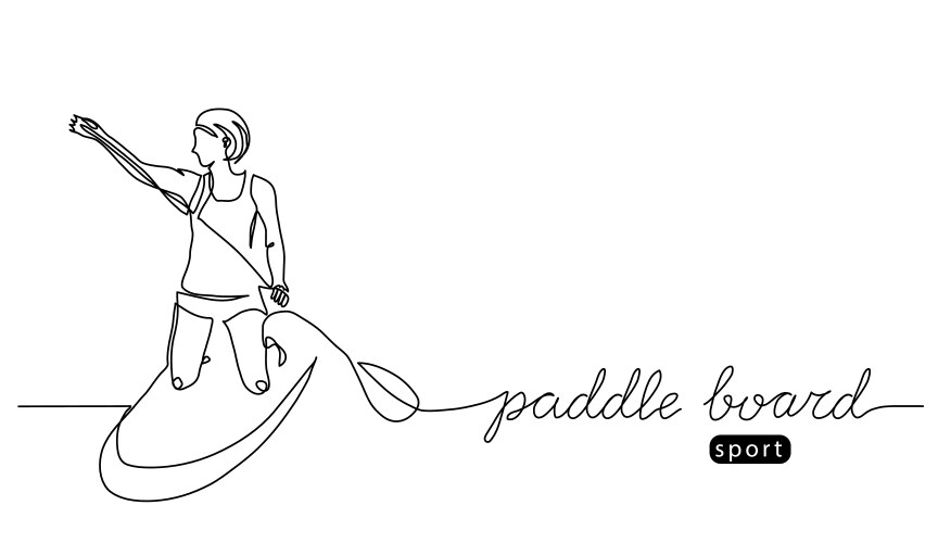 Paddle Board Vector Images (over 3,200)
