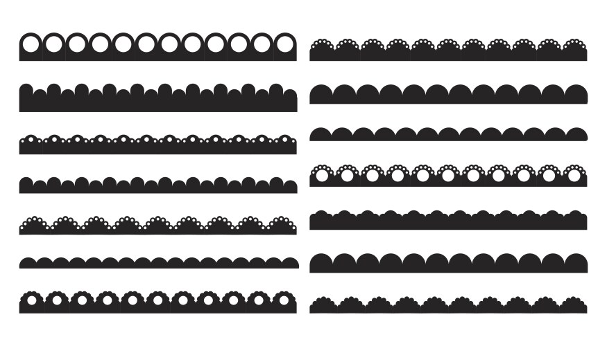 Frilly Border Vector Images (over 520)