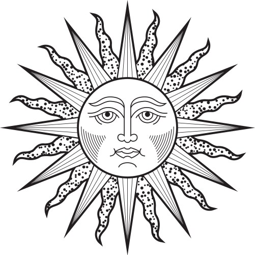 Medieval Sun Vector Images (over 2,600)