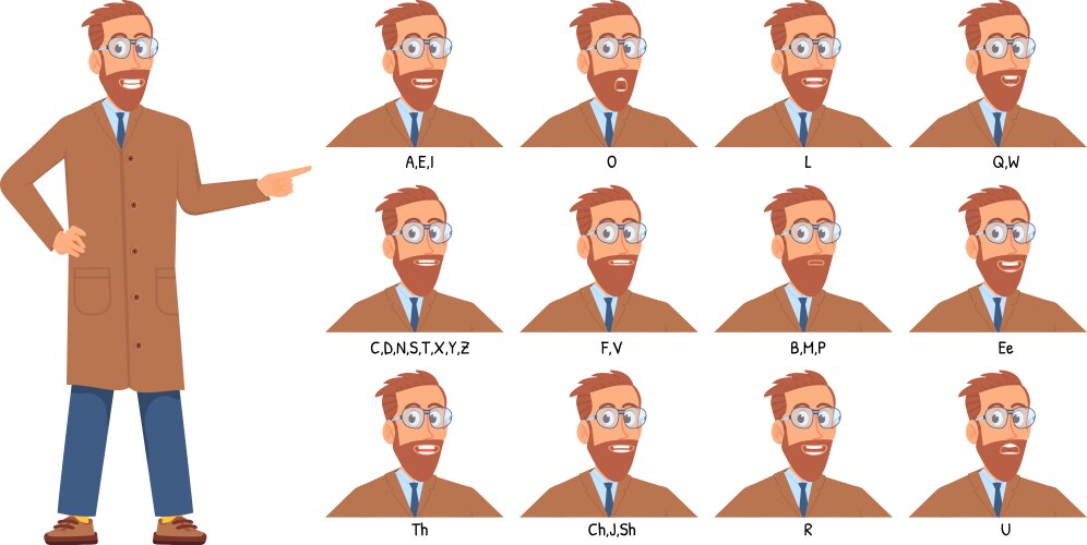 Mouth Animation Lip Sync Animated Vector Images (over 620)