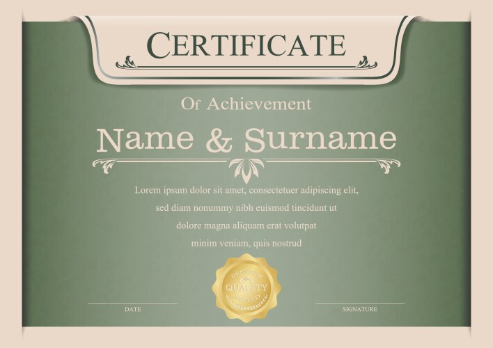 Certificate mechanical engineer design template 02