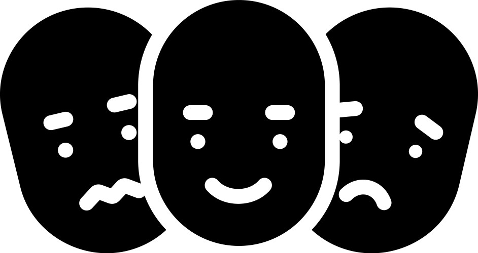 Multiple personality Royalty Free Vector Image