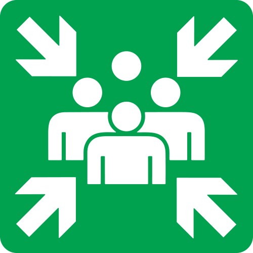 Evacuations Emergency Evacuation Symbol Vector Images (over 7,400)