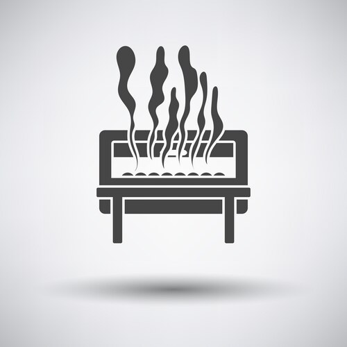 Chafing dish icon Royalty Free Vector Image - VectorStock
