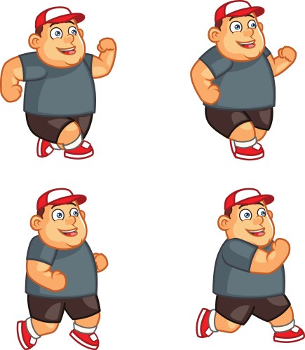 Running Sprite Vector Images (over 360)