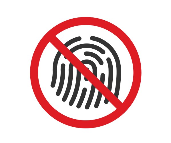 Noise prohibition symbol sign keep quiet observe Vector Image