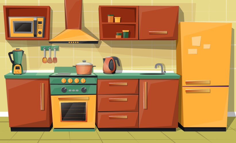 Cupboard Cartoon Vector Images (over 3,800)