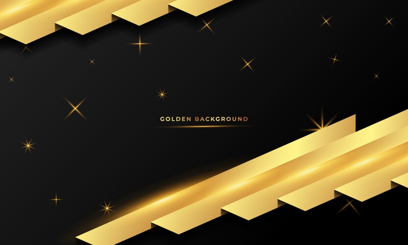 Print business card golden luxury Royalty Free Vector Image