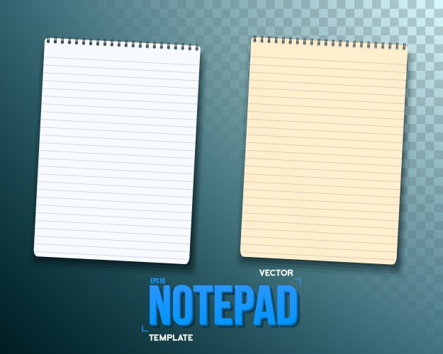 Note paper Royalty Free Vector Image - VectorStock