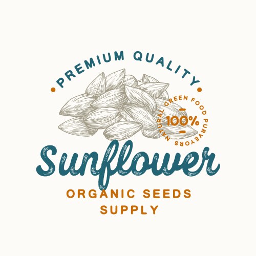 Sunflower Seed Logo ProCut® Orange Excel Sunflower Seed Territorial