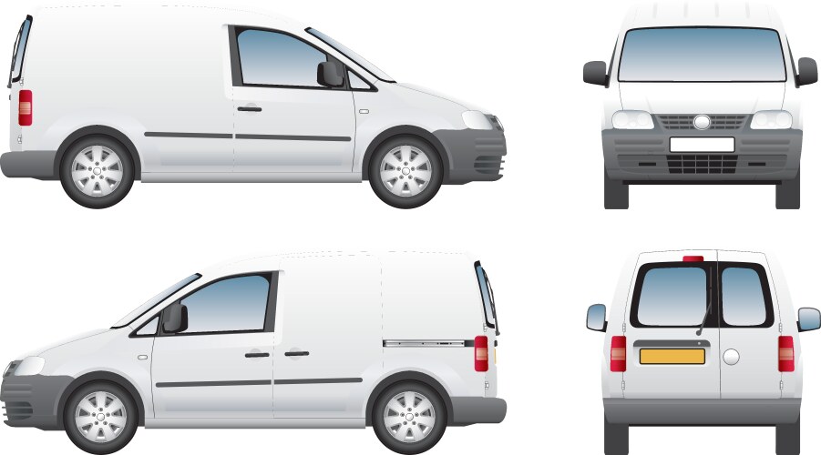 Caddy Van Vector Images (78)