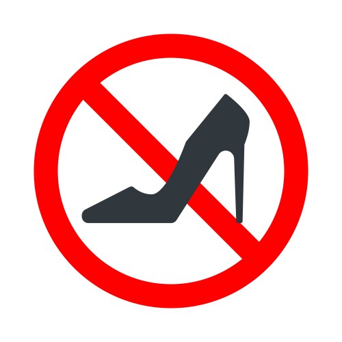 No Shoes Allowed Vector Images (over 540)