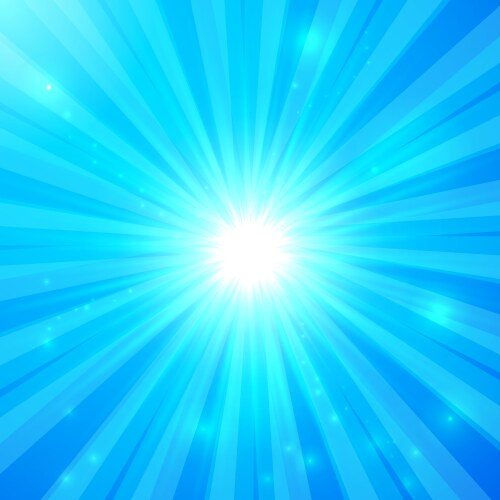 Dynamic Blue Rays Royalty Free Vector Image - VectorStock