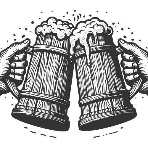 Beer Cheers Vector Images (over 14,000)
